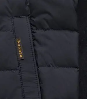 MOORER Duncan Hybrid Jacket - Navy