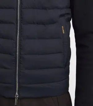 MOORER Duncan Hybrid Jacket - Navy