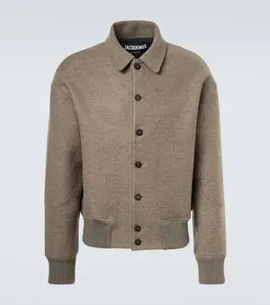 Jacquemus Virgin Wool Blouson Jacket