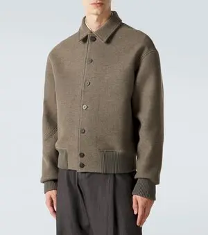 Jacquemus Virgin Wool Blouson Jacket