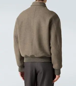 Jacquemus Virgin Wool Blouson Jacket