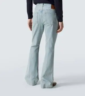 Valentino Garavani Logo Flare Jeans