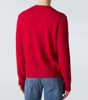 Valentino Garavani Chez Virgin Wool Sweater - Red