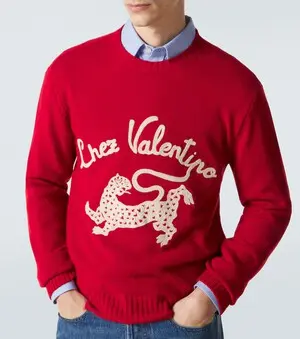 Valentino Garavani Chez Virgin Wool Sweater