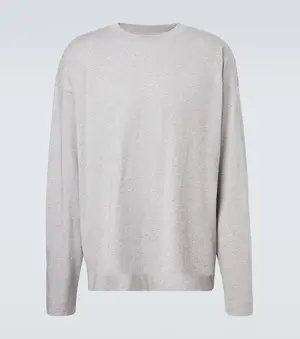 Dries Van Noten Oversized Cotton Jersey T-shirt - Grey