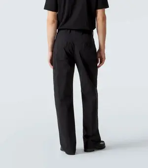 Dries Van Noten Cotton Straight Pants