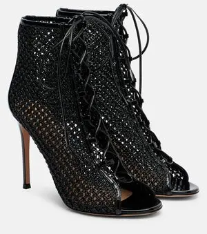 GIANVITO ROSSI 105 Leather Pumps - Black
