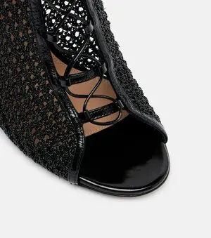 GIANVITO ROSSI 105 Leather Pumps - Black