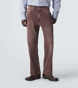 Our Legacy Third Cut Straight Jeans - Brown