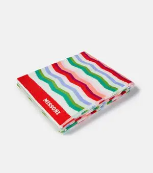 Missoni Wave Cotton Terry Beach Towel - Multicoloured