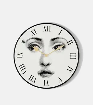 FORNASETTI Tema E Variazioni N.364 Wall Clock - Black