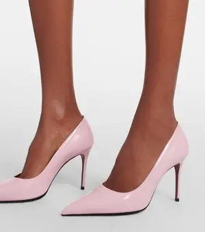 Paris Texas Vera 85 Patent Leather Pumps - Pink