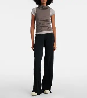 Rick Owens Suede Low-top Sneakers - Grey