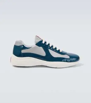 Prada Almond Toe Sneakers For Men