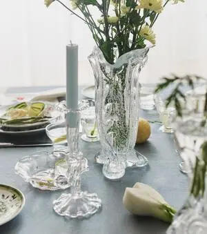 LOUISE ROE S.r. Vintage Drape Glass Vase