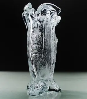LOUISE ROE S.r. Vintage Drape Glass Vase