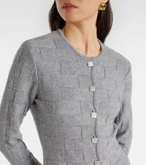 Tove Uma Cashmere Cardigan - Grey