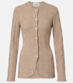 Tove Cashmere Cardigan - Beige