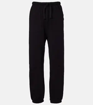 NILI LOTAN Cotton Sweatpants - Black