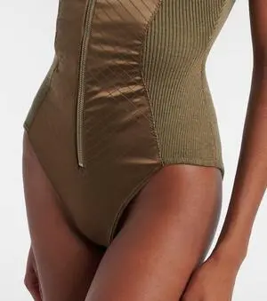 JEAN PAUL GAULTIER Wool-blend Bodysuit