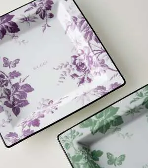 Gucci Herbarium Large Porcelain Trinket Tray