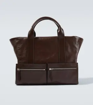 METIER Racer 40 Leather Duffle Bag - Brown