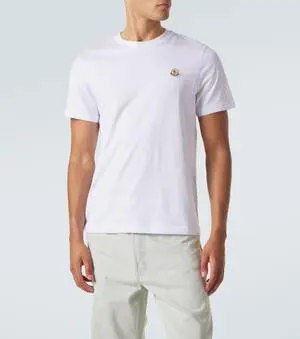 Moncler Set Of 3 Cotton Jersey T-shirts - Multicoloured