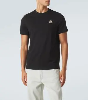 Moncler Set Of 3 Cotton Jersey T-shirts - Multicoloured
