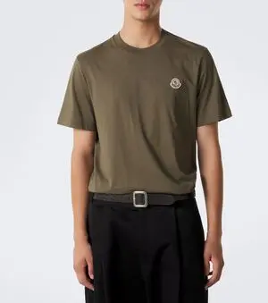 Moncler Set Of 3 Cotton Jersey T-shirts - Multicoloured