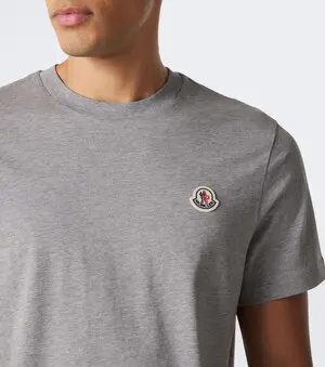 Moncler Set Of 3 Cotton Jersey T-shirts - Multicoloured