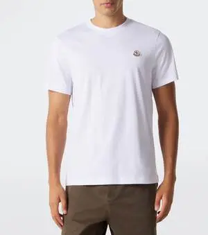 Moncler Set Of 3 Cotton Jersey T-shirts - Multicoloured