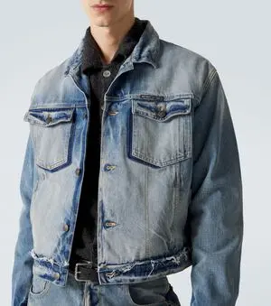 MAISON MARGIELA Distressed Denim Jacket