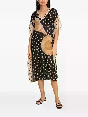 BRIGITTE Polka-dot Beach Dress