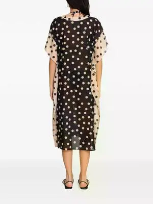 BRIGITTE Polka-dot Beach Dress