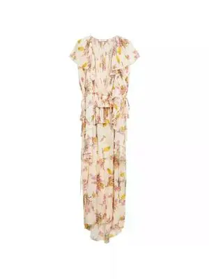 Blumarine Tiered Day Dresses