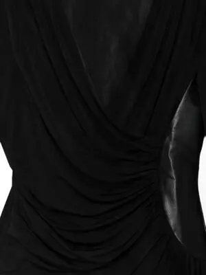 Karl Lagerfeld Draped Panelled Top