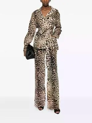 Ermanno Scervino Leopard-print Tie Jacket