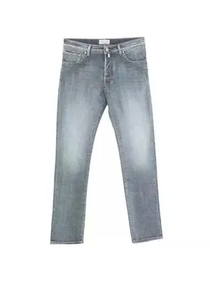 Jacob Cohen Light Wash Bottoms For Men