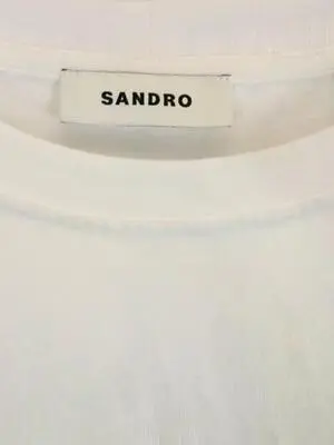 Sandro Ribbon-detailed T-shirt