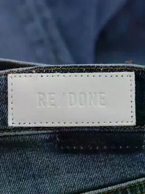 RE/DONE Distressed Five-pocket Jeans