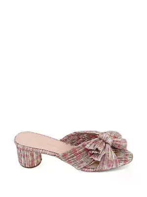 LOEFFLER RANDALL Floral Print Bow Sandals