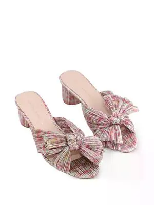 LOEFFLER RANDALL Floral Print Bow Sandals