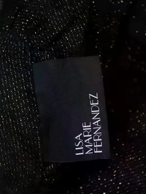 Lisa Marie Fernandez Shimmering Belted Jumpsuit