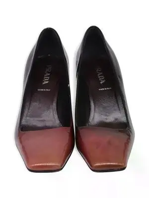 Prada Ombre Square-toe Pumps