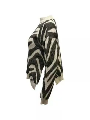 Nanushka Sosa Zebra-patterned Sweater