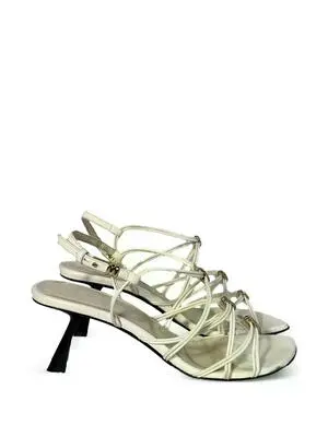 Khaite Louisa Strappy Leather Sandal