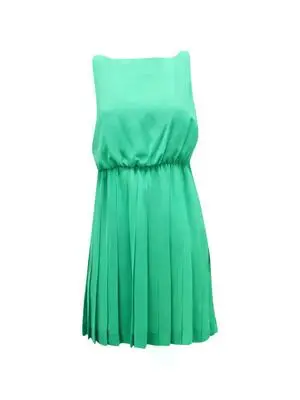 Women's Sleeveless Pleated Cocktail Dresses