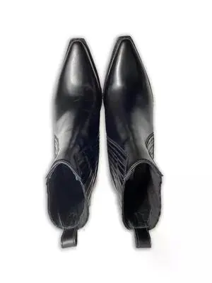 Valentino Garavani Pointed-toe Cowboy Boots