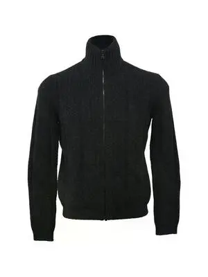 Prada Zip-up Knitted Cardigan