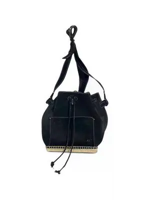 Altuzarra Drawstring Suede Bucket Bag